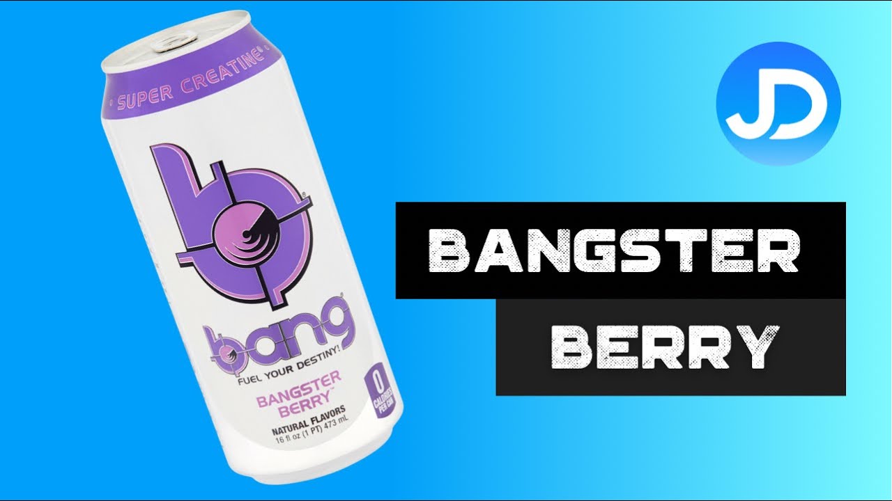 Bangster Berry Bang Energy Drink review - YouTube
