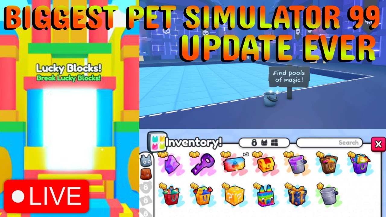 🔴BIGGEST PS99 UPDATE EVER *LIVE*🔴 - YouTube