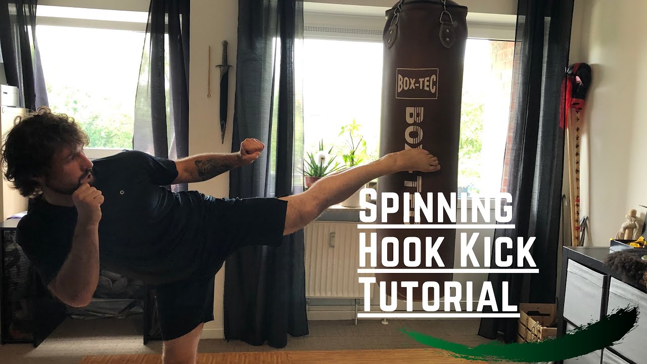 Spinning Hook Kick Tutorial I German I 4K - YouTube