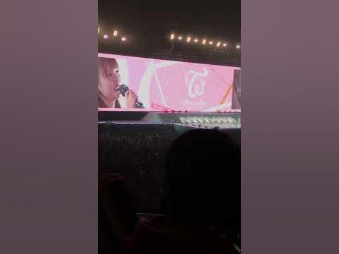190329 TWICE MINA Ending Ment @ Dream Day Tokyo Dome Tour 2019 Day 1 트와이스 - YouTube