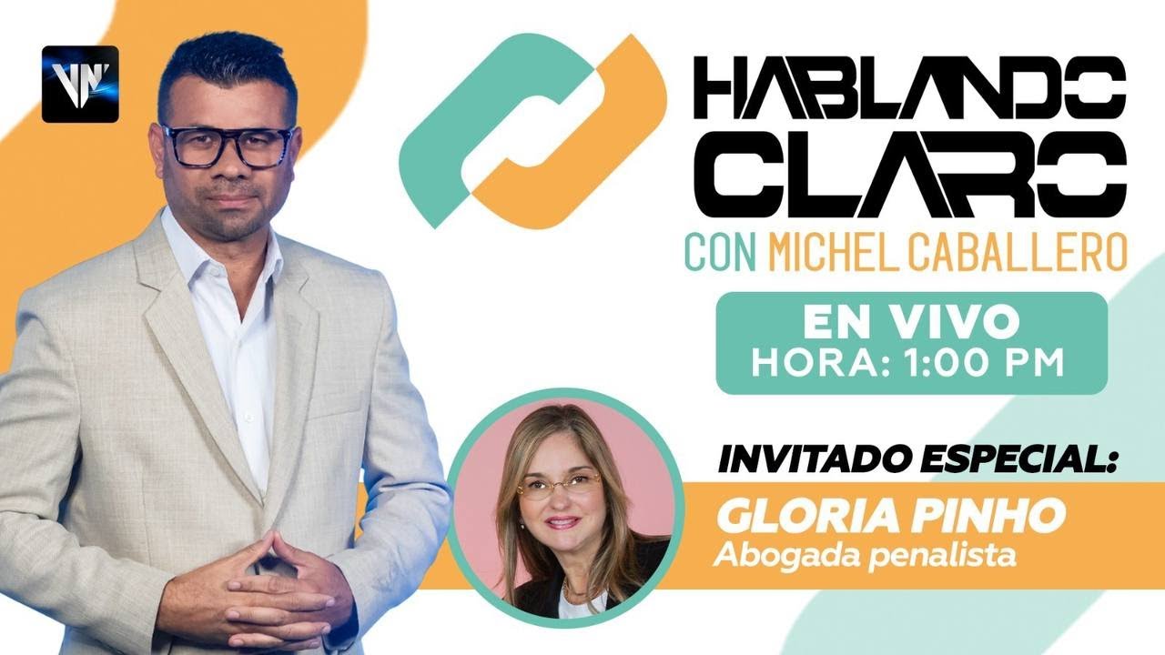 EN VIVO: HABLANDO CLARO CON GLORIA PINHO - YouTube