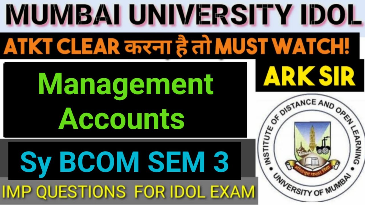 2024 Management Management sem 3 Important QUESTIONS Ark sir Pattern ...