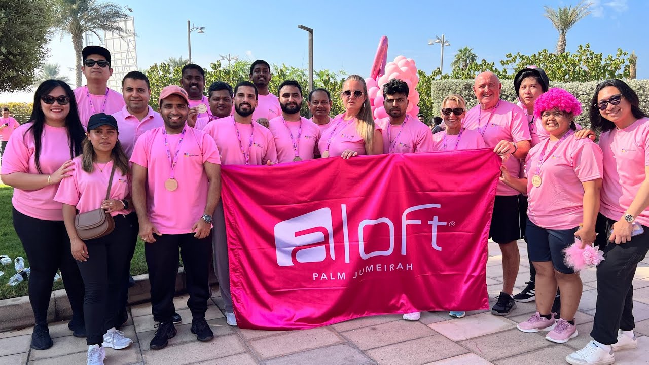 Pinktober Run & Walk for breast cancer peoples | sponsored by aloft ...