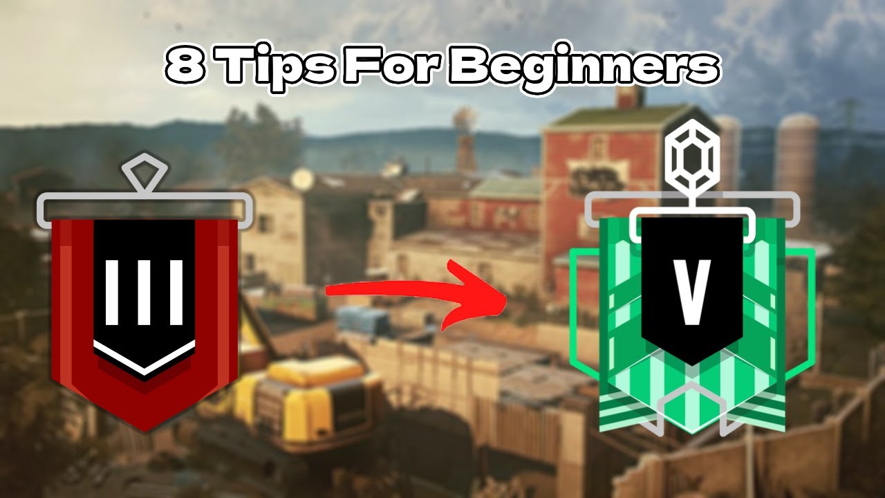 8 Tips For beginners in Rainbow 6 Siege! #r6 #rainbowsixsiege #gaming ...
