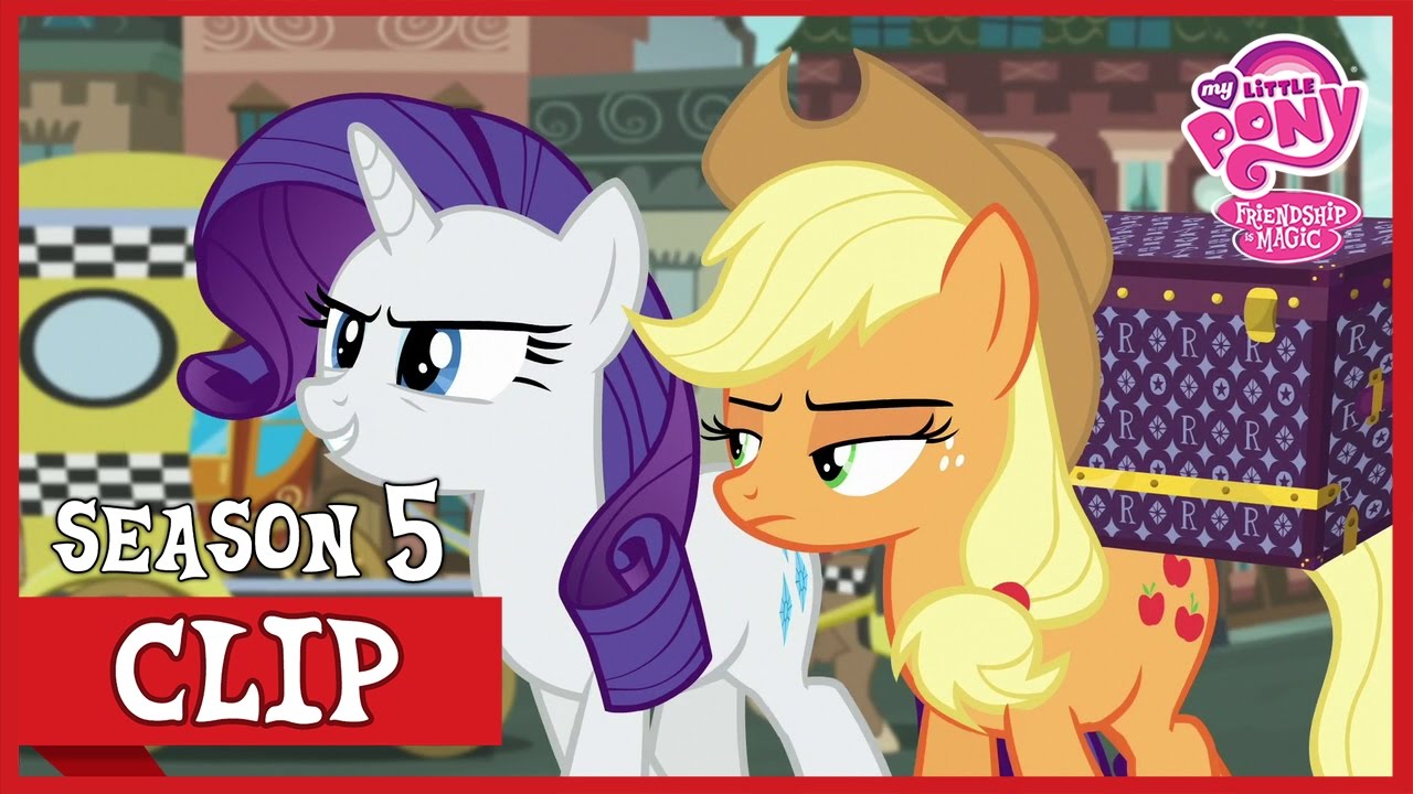 Rarity and Applejack at Manehattan (Made in Manehattan) | MLP: FiM [HD ...
