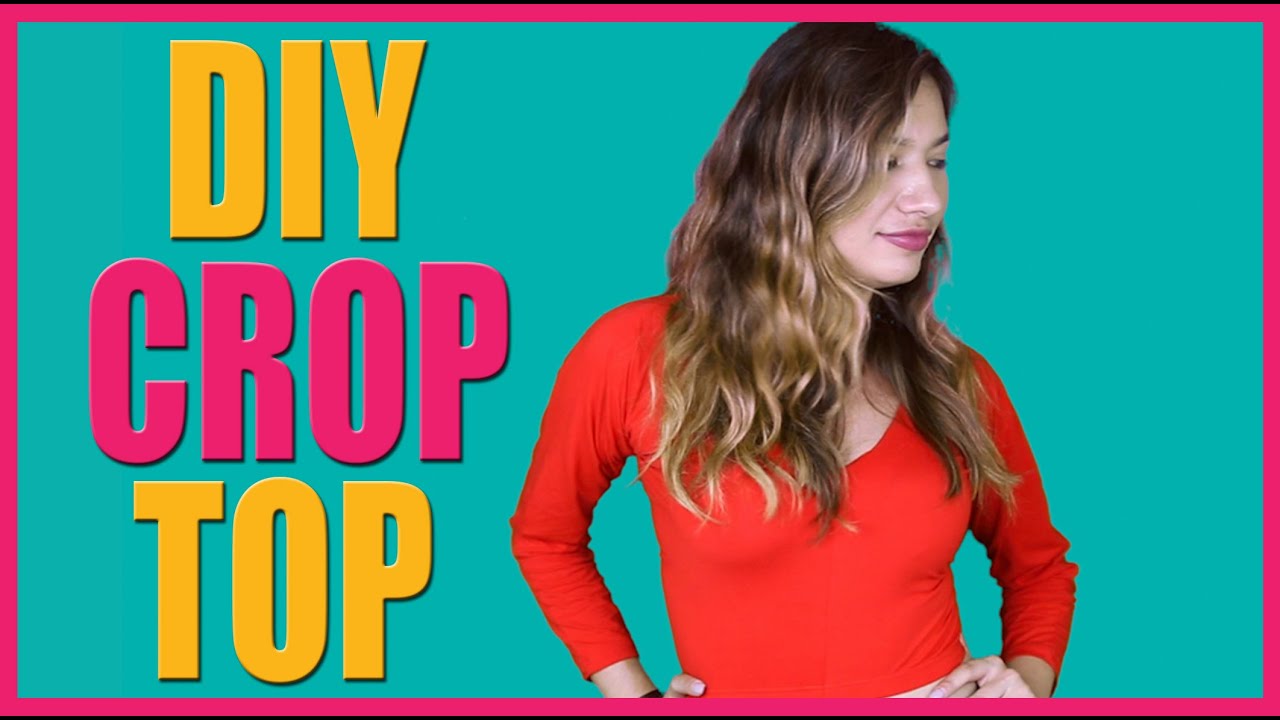 DIY Crop Top - YouTube