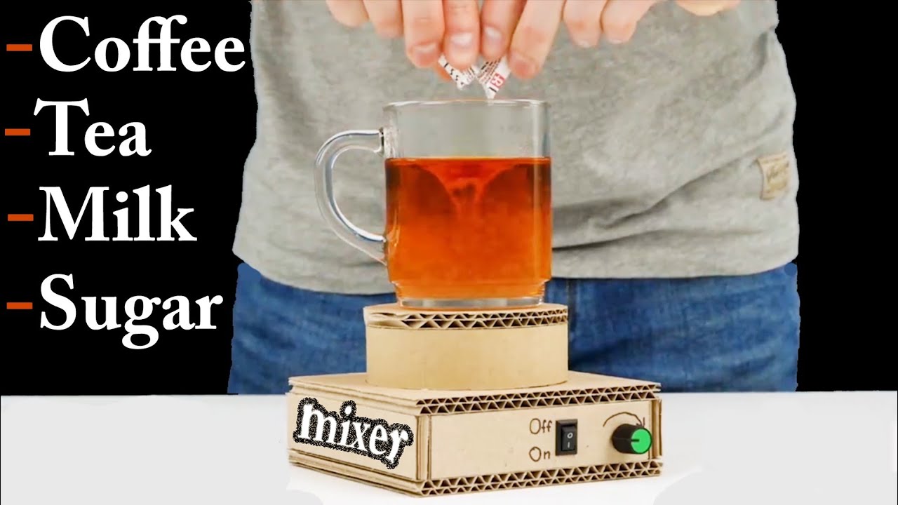 How To Make A Magnetic Mixer | how to make magnetic stirrer - YouTube