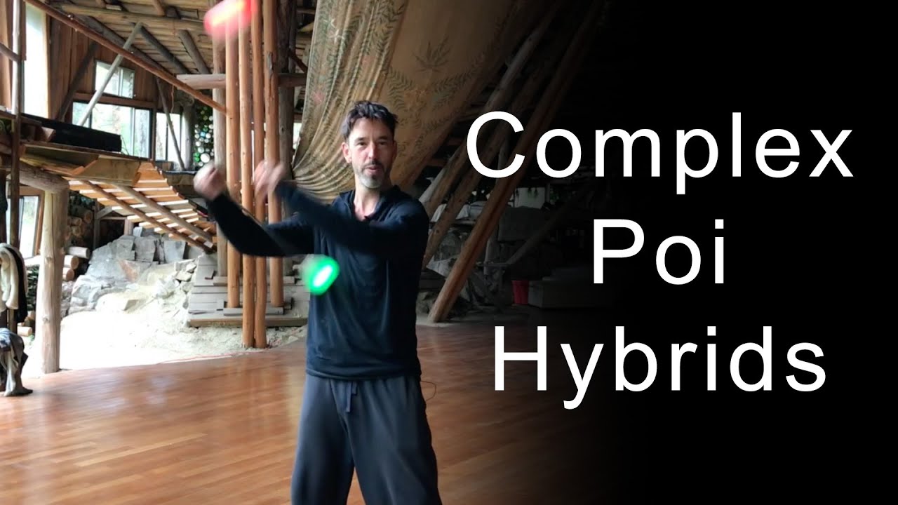 Advanced Poi: Complex Hybrids: Split-Time meets Same-Time - YouTube