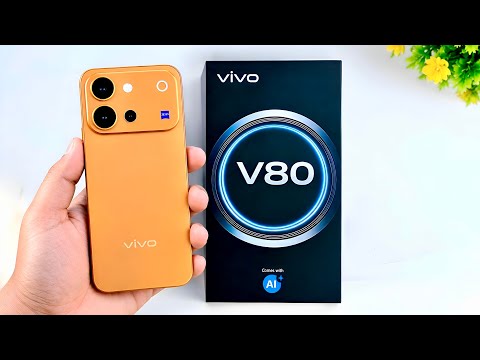 Vivo V80 Unboxing & First Look⚡️144Hz OLED Display | 50MP ZEISS Camera |🔥