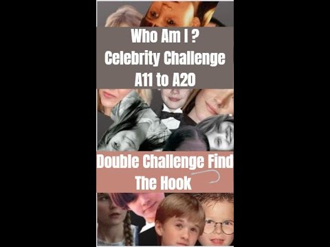 Who Am I Celebrity Challenge A11 to A20 - YouTube