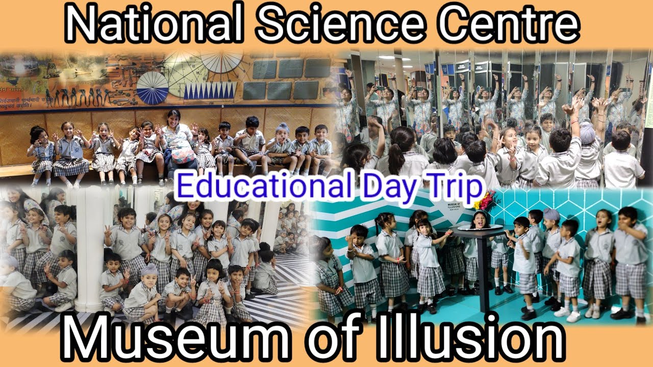 My School Picnic to Museum of Illusions and National science centre/Fun ...