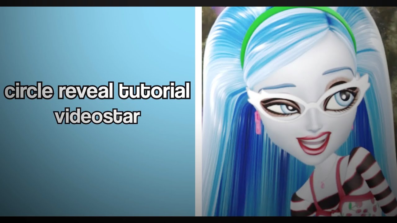 circle reveal tutorial/ videostar - YouTube