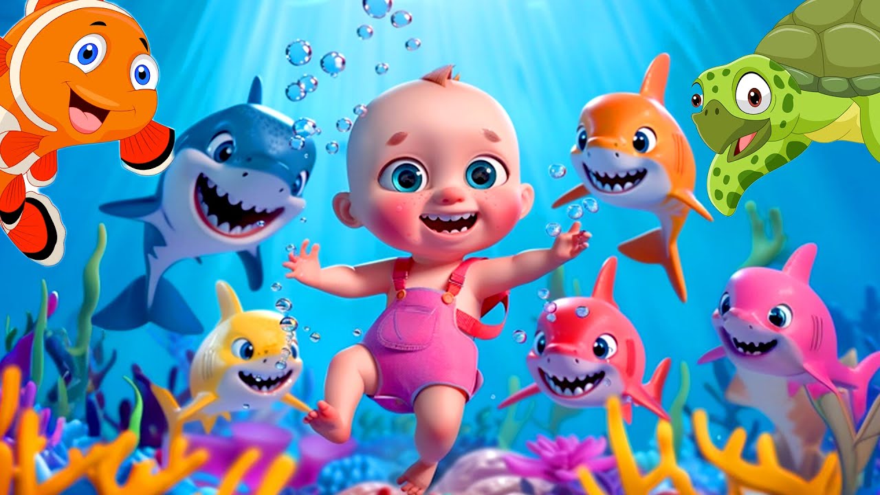 Baby Shark Dance and Sing Along to the Viral Kids Video | Best Pals ...