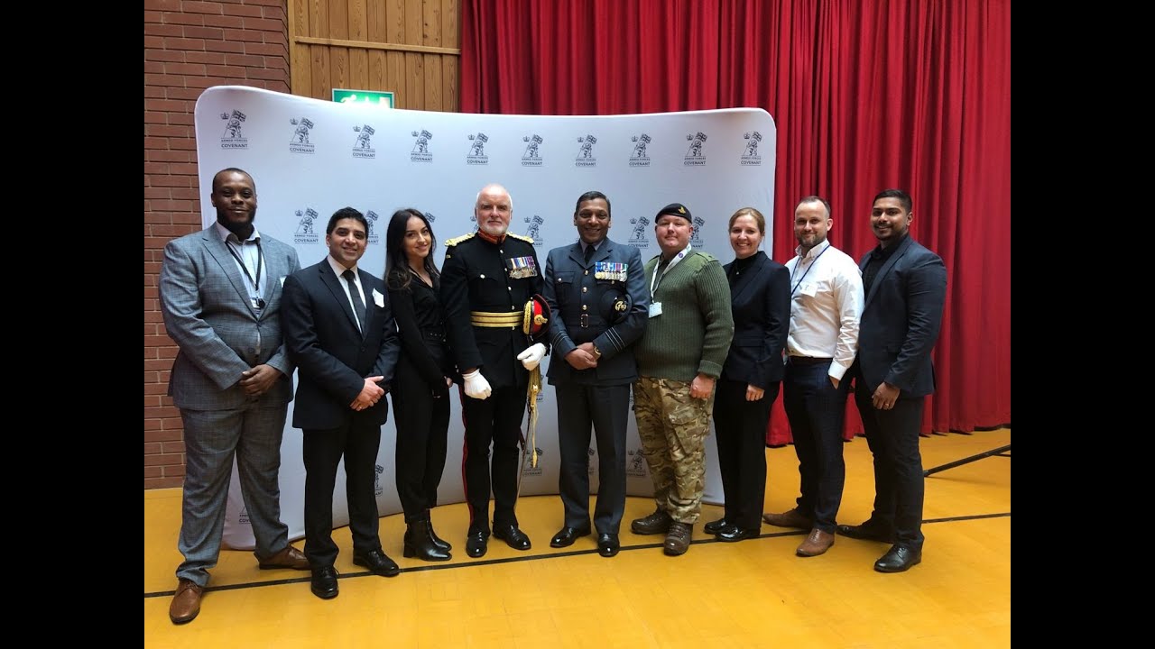 Highlights from the Armed Forces Covenant pledge event in Worcester ...