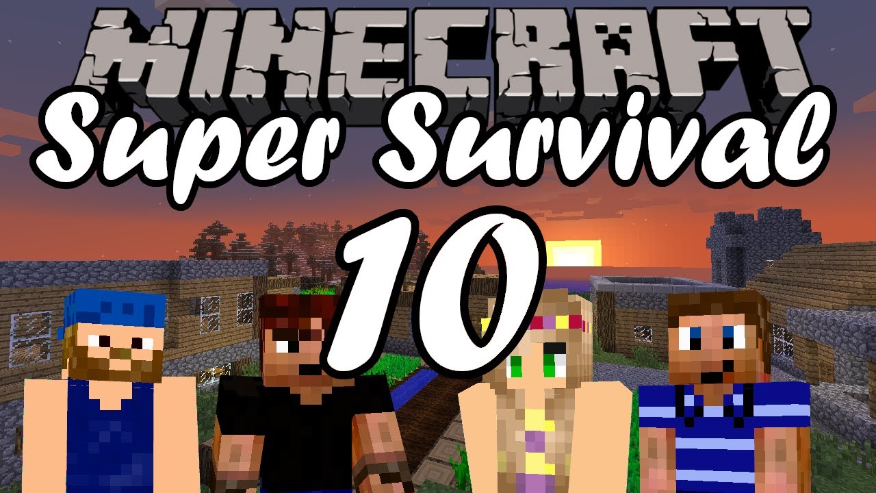 Minecraft: Super Survival Ep. 10 - I Got a Gun! (Modded SMP) - YouTube