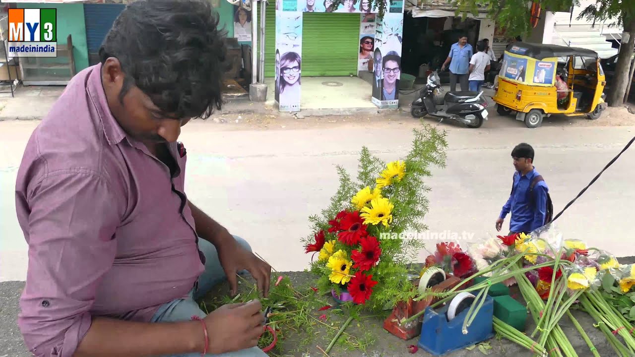 How To Make Bouquet | How to Make a Beautiful Hand Tied Flower Bouquet ...