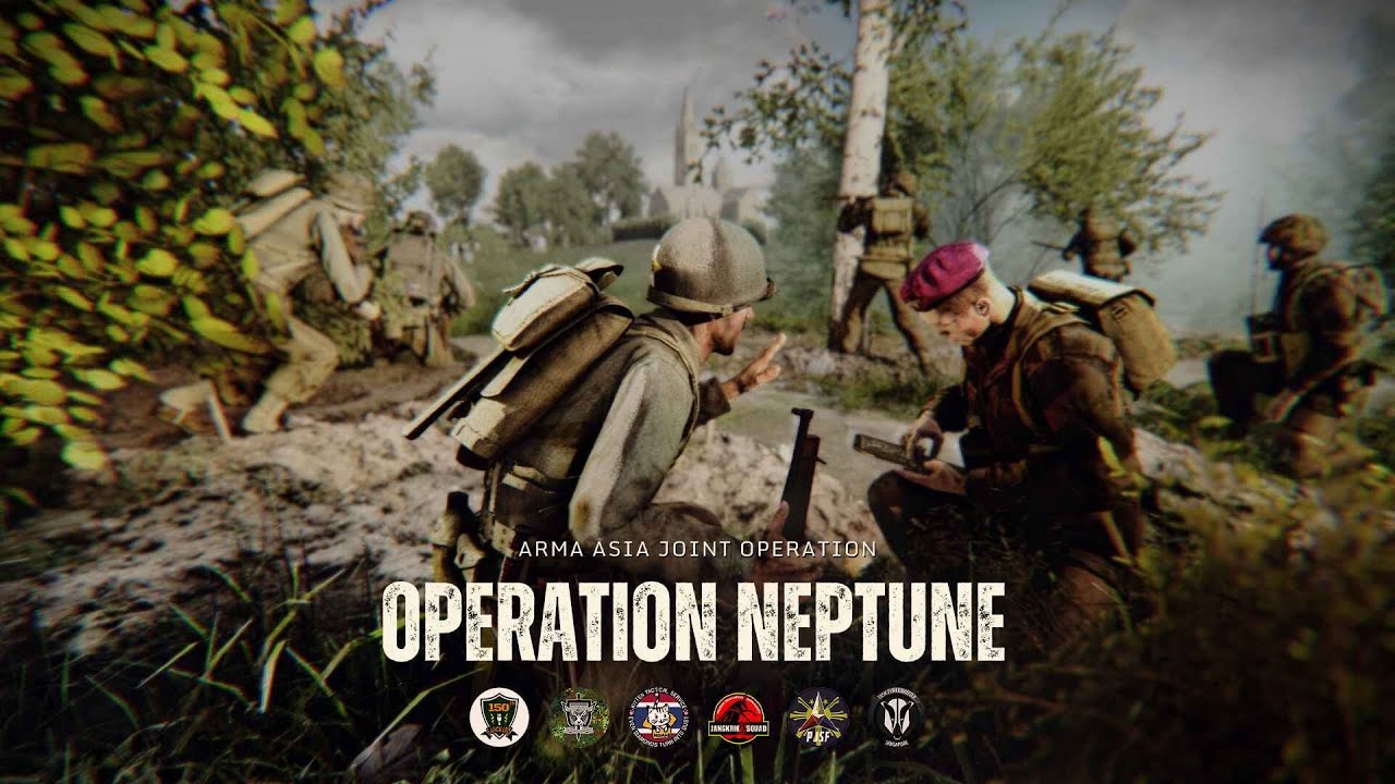 WW2 Joint Operation Neptune | 4K | SEACOC | 武裝行動3 | #arma3 - YouTube