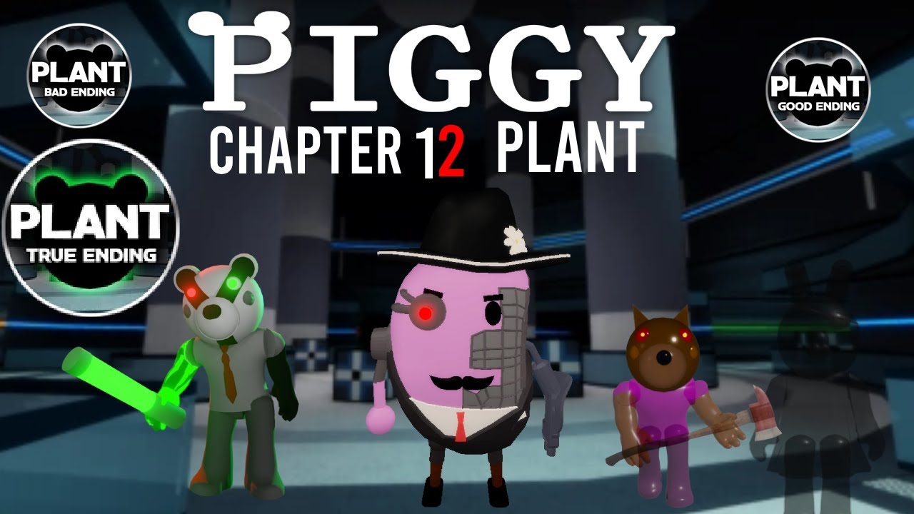 Piggy Book 1: Chapter 12 [bad,good + true ] ending, Plant - YouTube