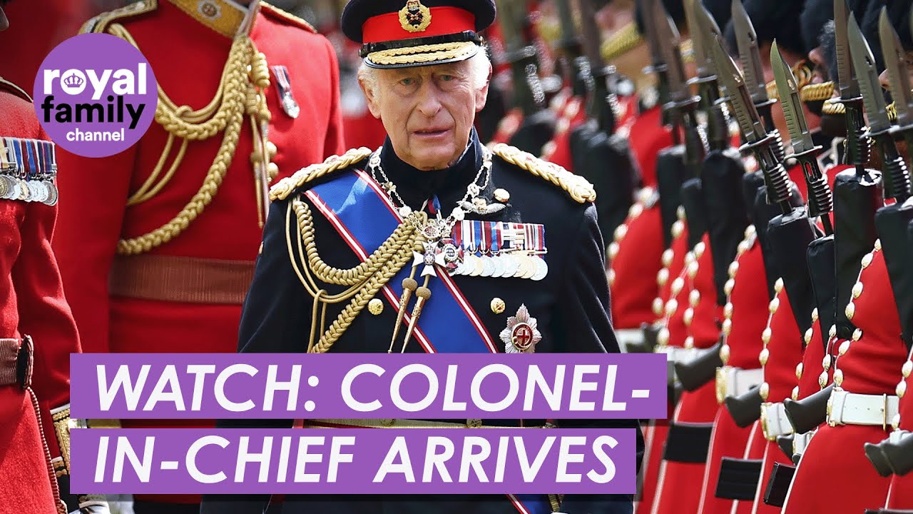 WATCH: King Charles Presents New Colours to Coldstream Guards - YouTube