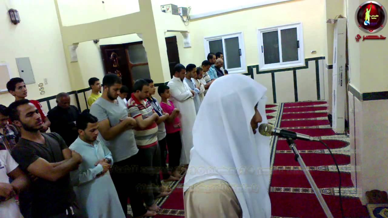 صلاة الفجر 24رمضان 1436من مسجد الهداية بإمامة الشيخ أحمد رمضان Youtube