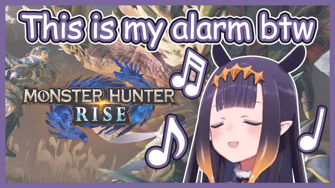 Ina hums Monster Hunter's main theme【Monster Hunter Rise/Hololive EN ...