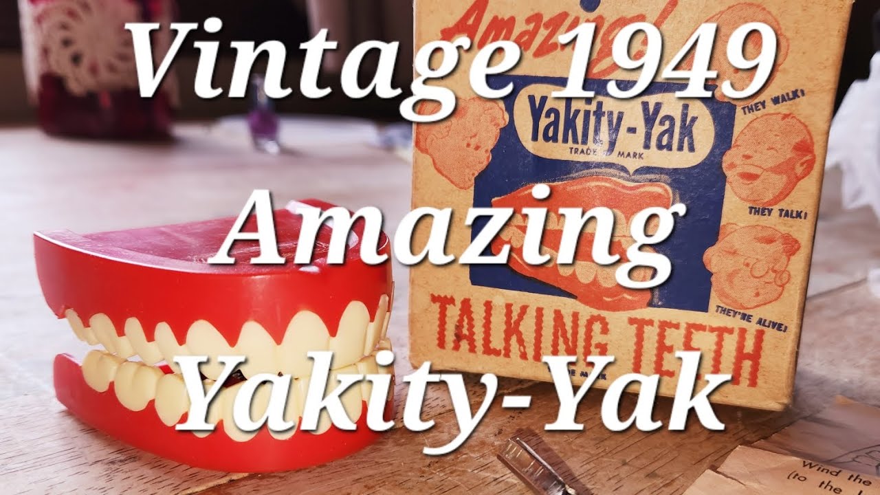 They Walk, They Talk, They Are Terrifying!! 1949 Windup Yikity-Yak ...