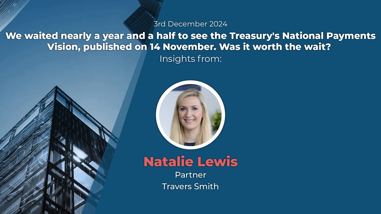 Natalie Lewis Interview - Payments - YouTube