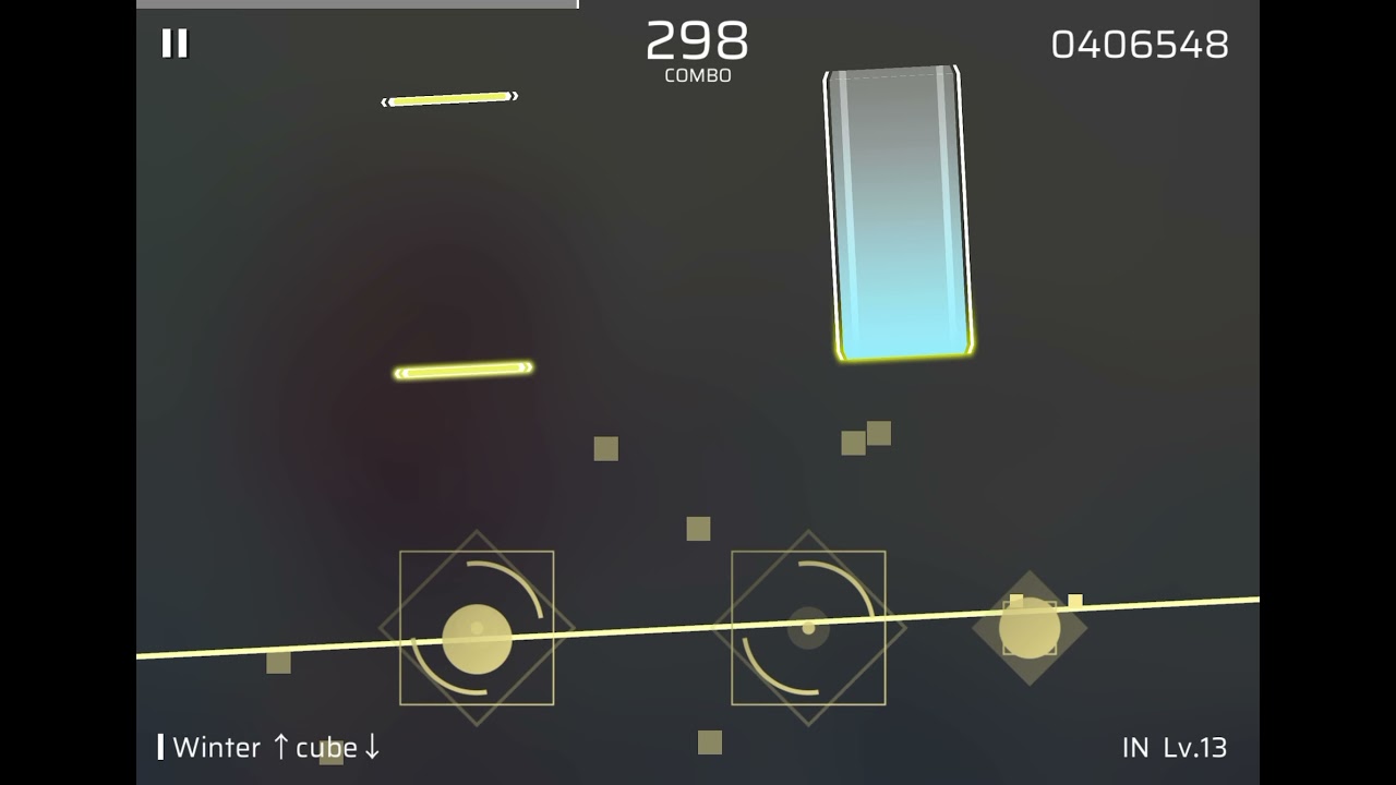 【Phigros】《Winter ↑cube↓》IN13 φ gameplay - YouTube