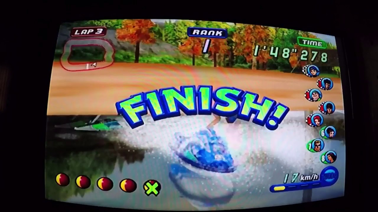 Wave Race Blue Storm Hard Circuit 1st Place Youtube