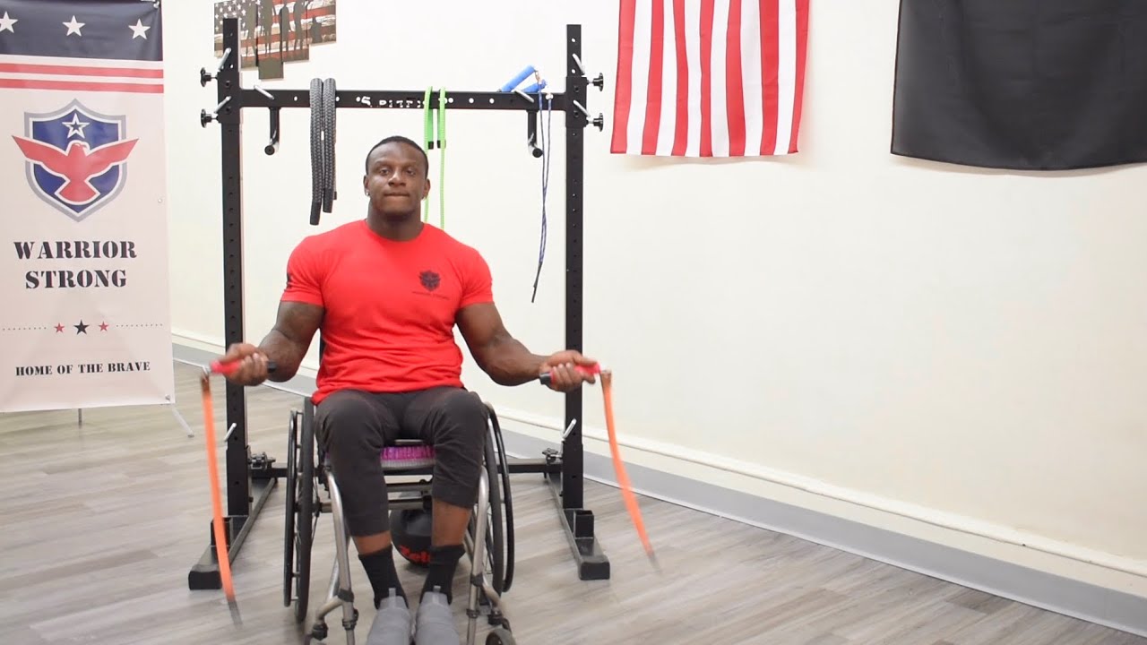 Adaptive Split Rope Workout! - YouTube
