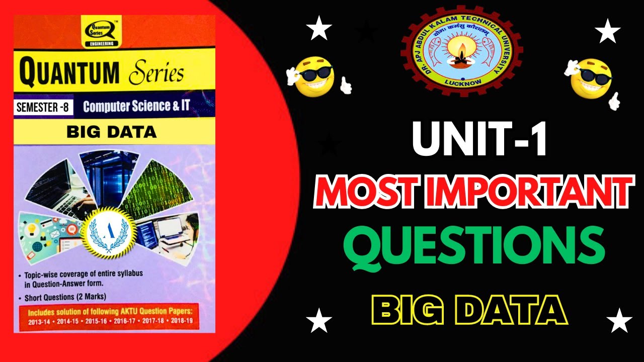 Most Important Question of Big Data | Unit-1| Semester Exam | AKTU | #btech #aktuexam # ...