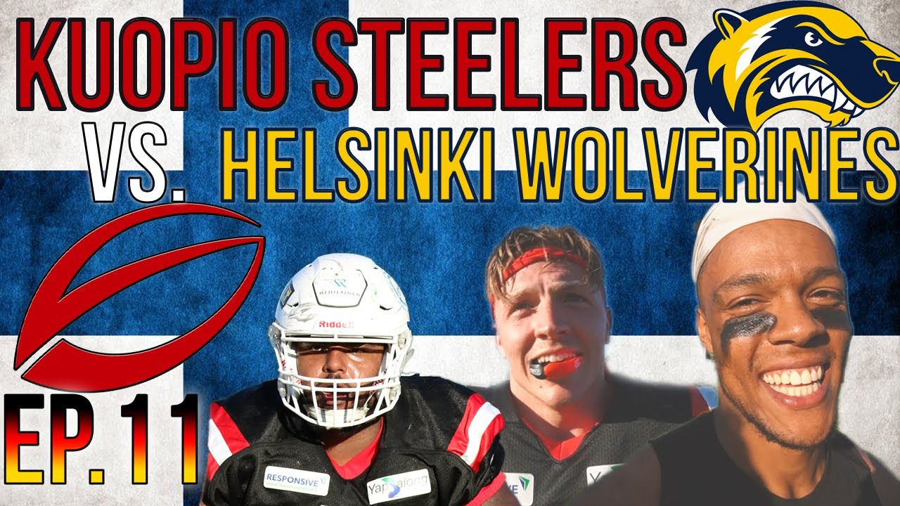 GAMEDAY VLOG KUOPIO STEELERS vs HELSINKI WOLVERINES // ACHLANE FINLAND ...
