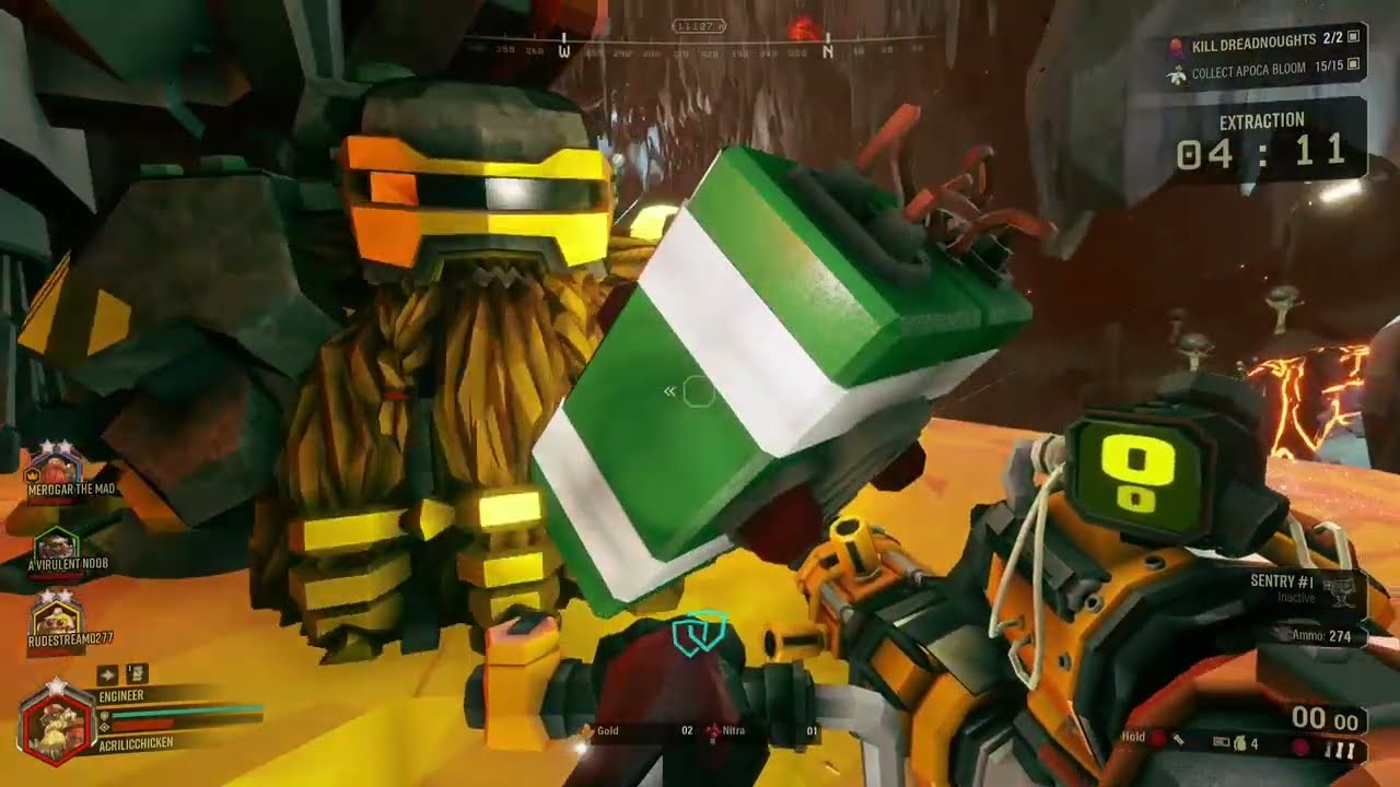 Driller and Engineer Team Up - Deep Rock Galactic - YouTube