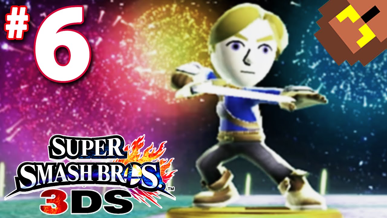 Super Smash Bros. For 3DS - PART 6: Mii Time - YouTube