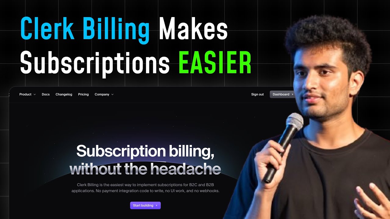 Using Clerk Billing to add Subscriptions to your app! Clerk + Stripe ...