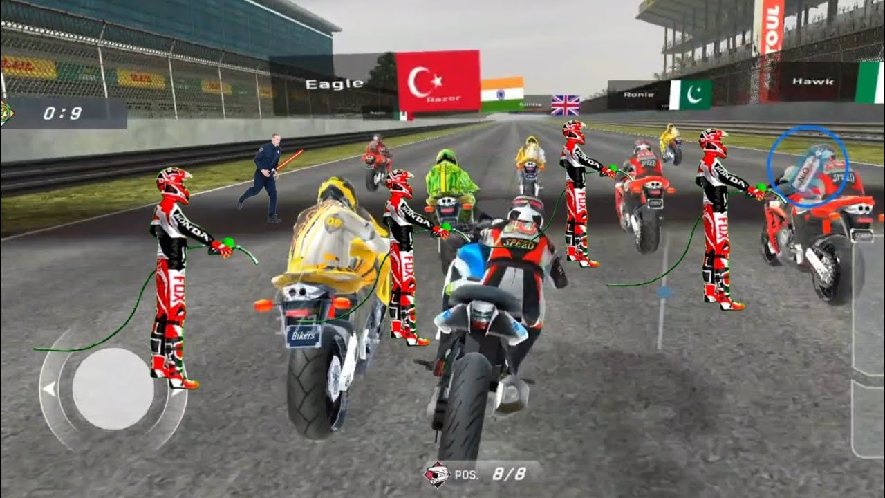 SUPER BIKE GAME PLAY VIDEO !! BEST NINJA KAWASAKI BIKE RACING GAME PLAY ...