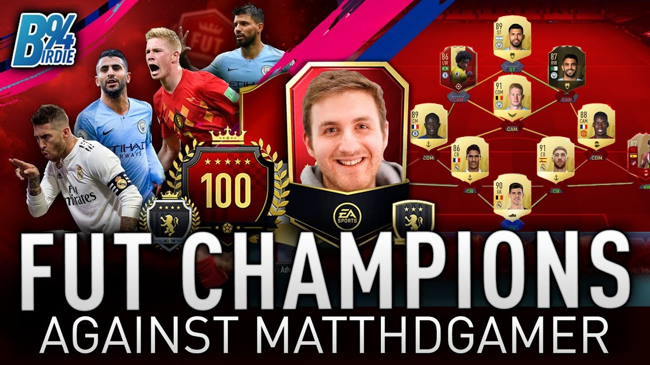 PLAYING AGAINST MATTHDGAMER IN FUT CHAMPS - THE STATE OF FIFA 19? - YouTube
