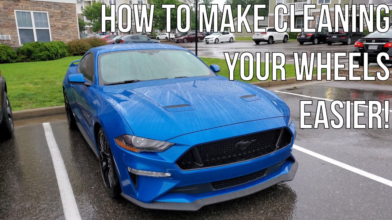 THIS PRODUCT MAKES CLEANING YOUR RIMS EASIER: 2020 MUSTANG GT PREMIUM ...