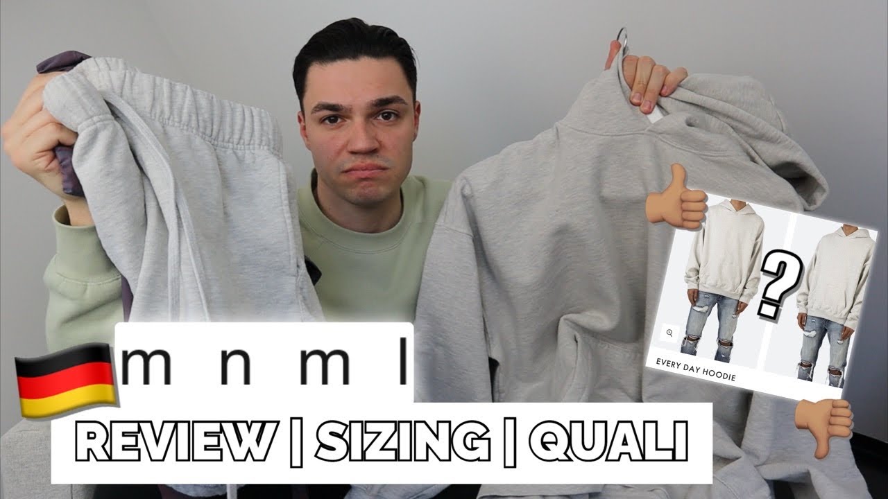 MNML LA REVIEW | SIZE GUIDE, FITTING & QUALI 🔍 | Luke Bailey - YouTube