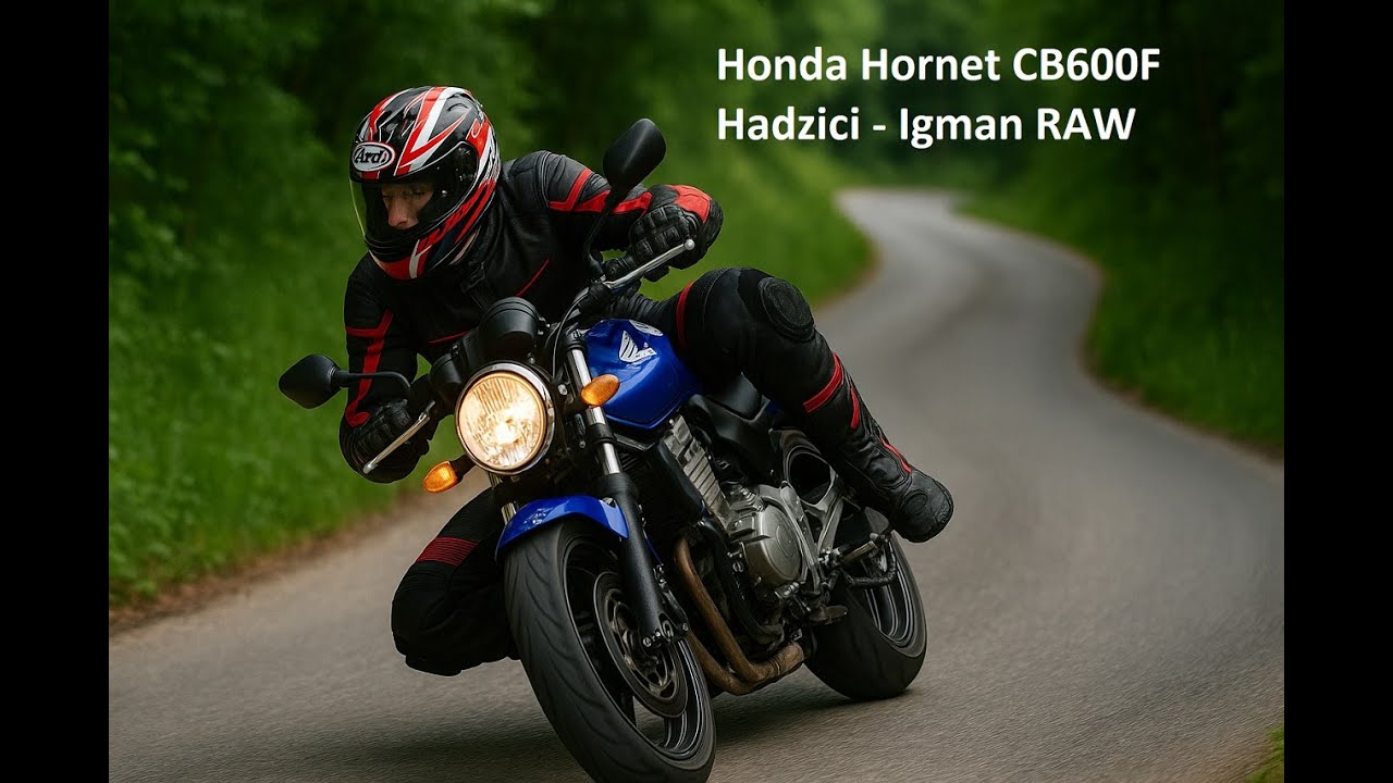 Honda CB600F Hornet PC34 RAW – Hadžići do Igmana - YouTube