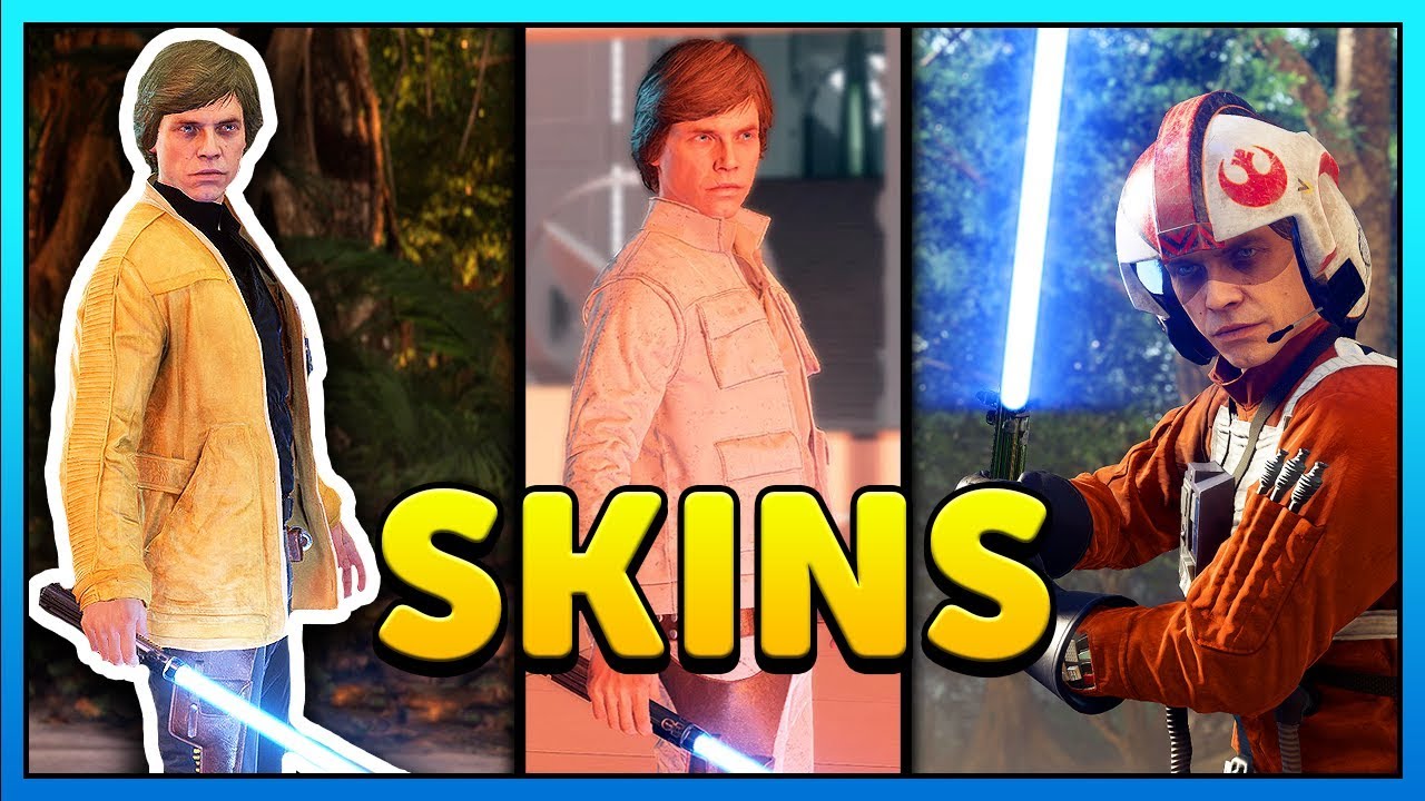 LUKE SKINS WE NEED (Mod Gameplay) - Star Wars Battlefront 2 - YouTube