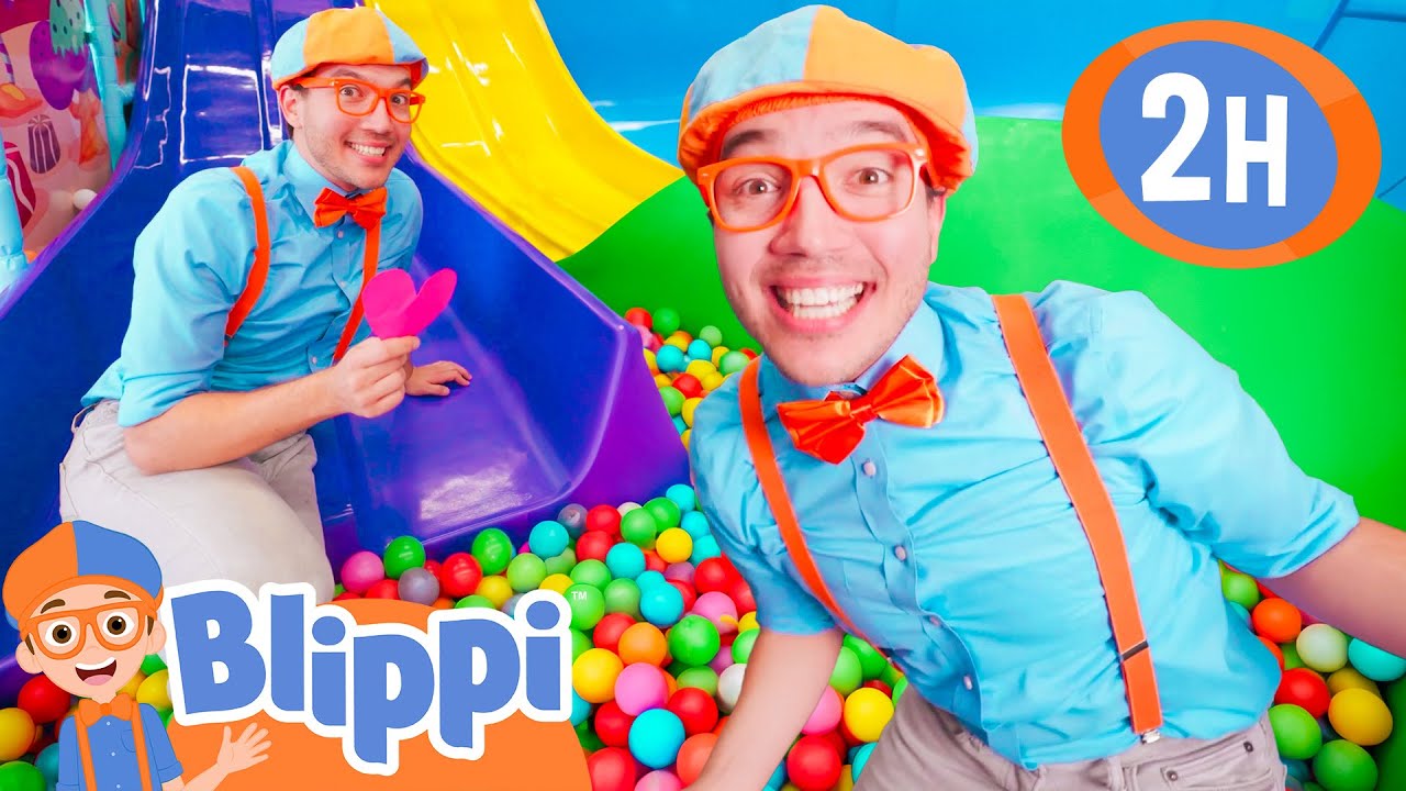 Blippi's GIRLFRIEND Ball Pit | Blippi and Meekah Best Friend Adventures ...