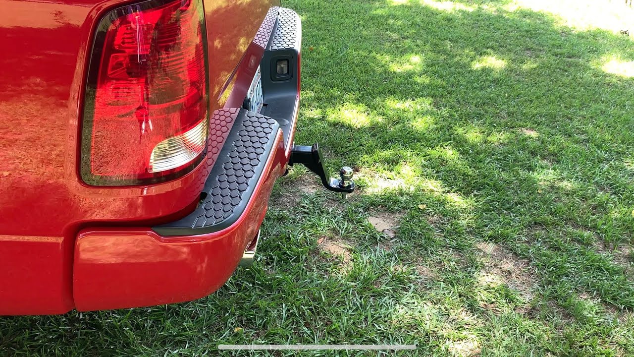 Installing a 5 1/4” Drop Hitch - YouTube