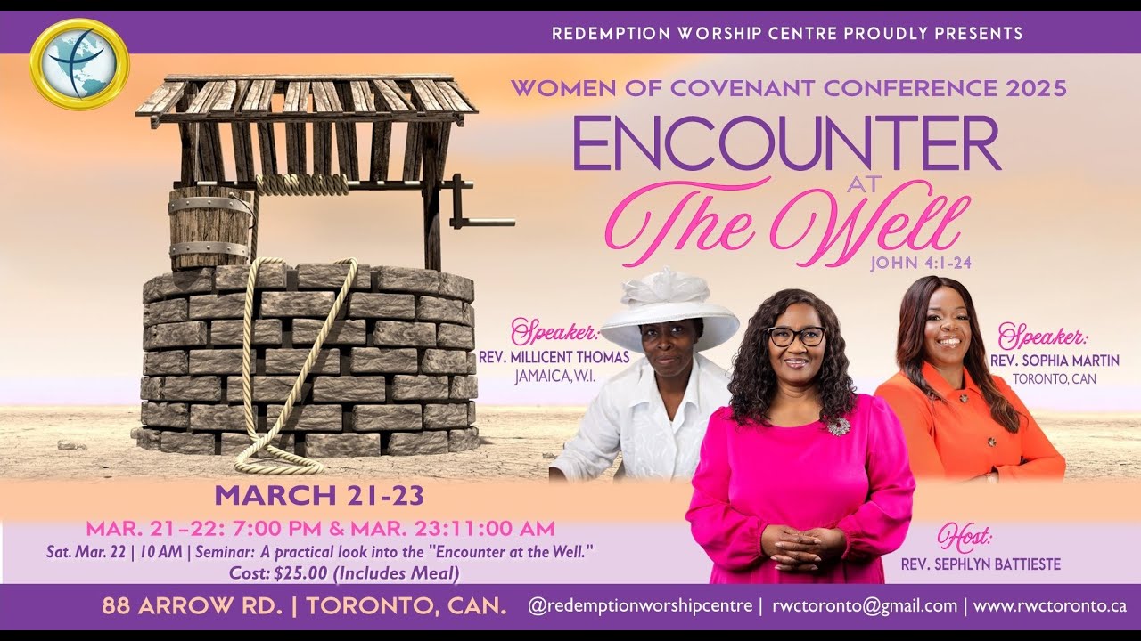 Redemption Worship Centre - Women Of Covenant ~ conference 2025! - YouTube