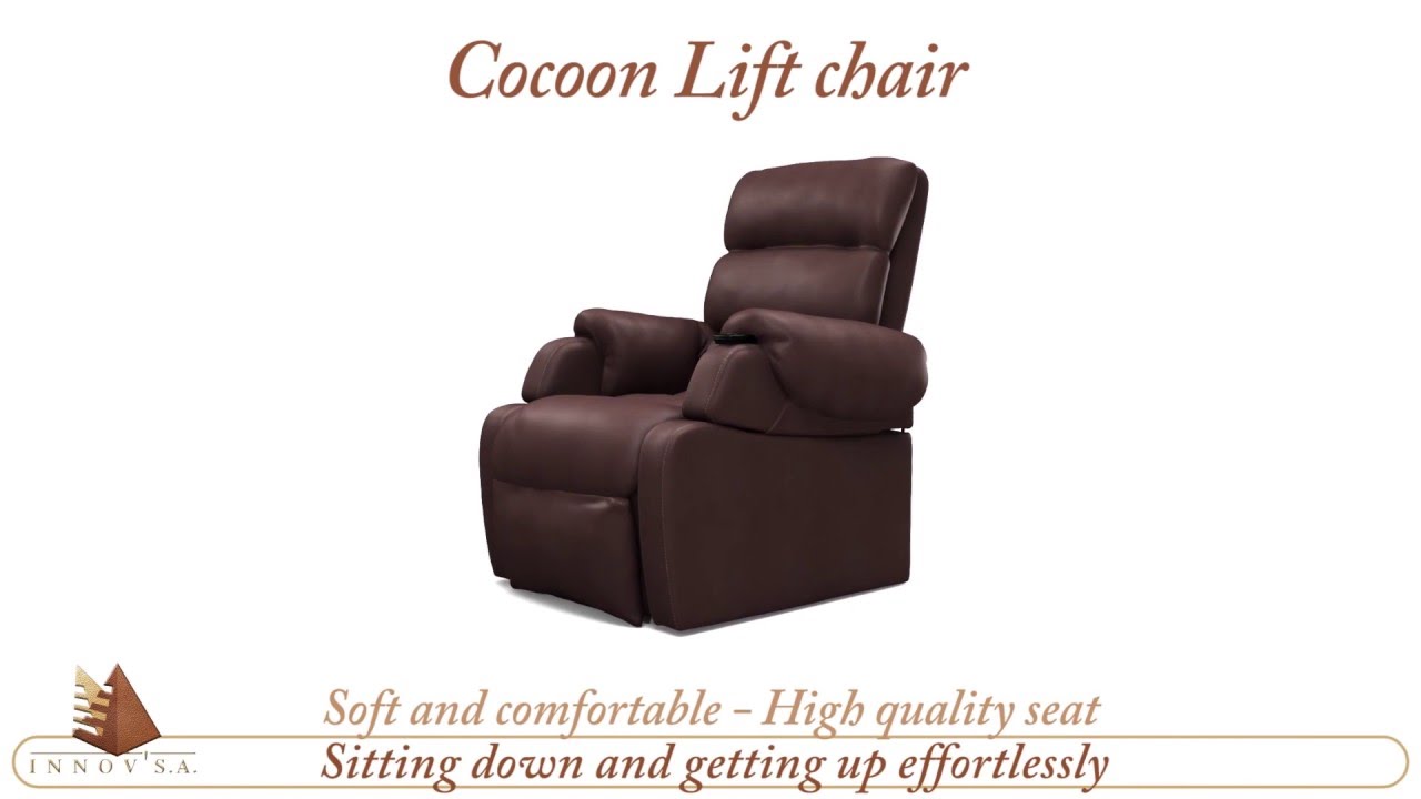 INNOV'SA - The lift chair Cocoon (English version). - YouTube