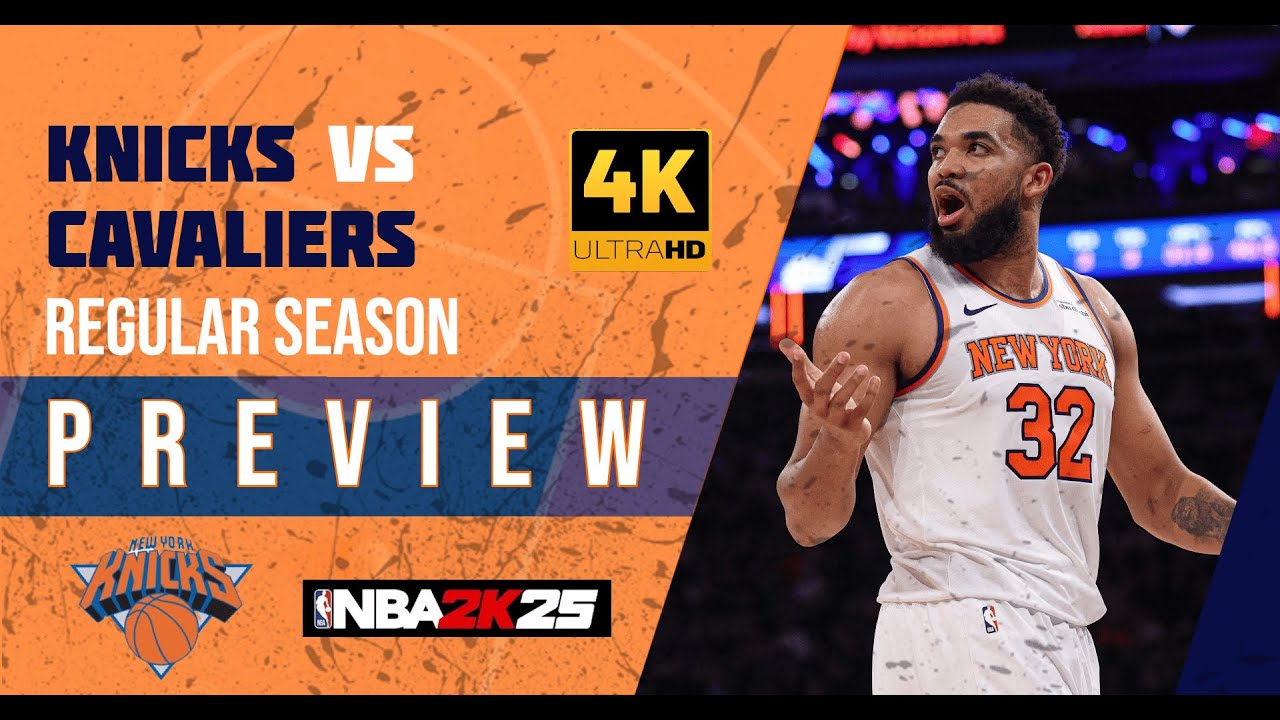 (4K UHD) Battle Of The Best: Knicks vs Cavaliers - Who Will Reign ...