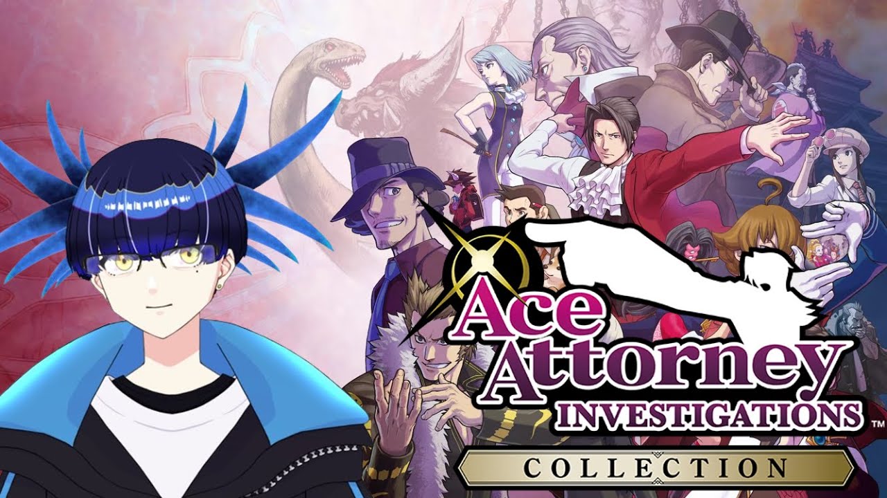 Ace Attorney Investigations pt1: Skibidi. Edgeworth. Rizz. [ VTUBER ...