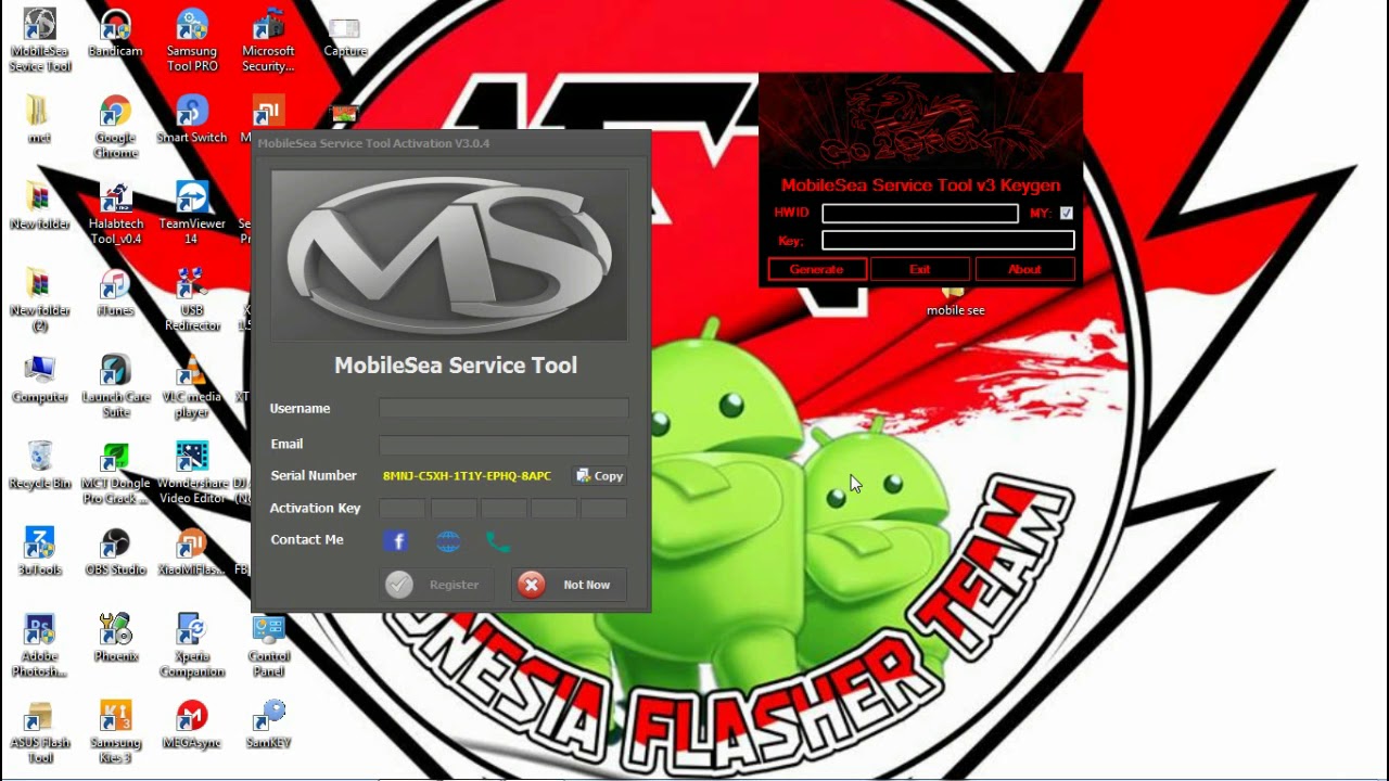 MOBILE SEA SERVICE TOOLS V3.0.4 FREE ACTIVATION - YouTube