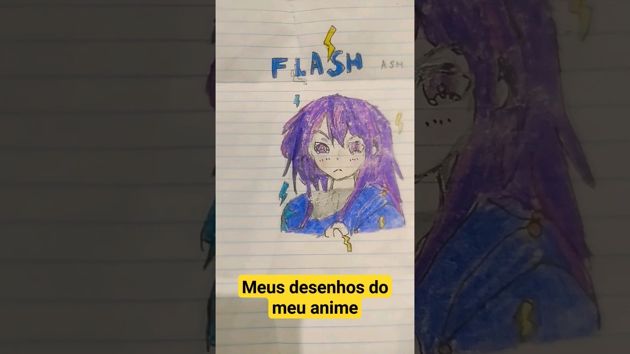 meus desenhos do meu anime - YouTube