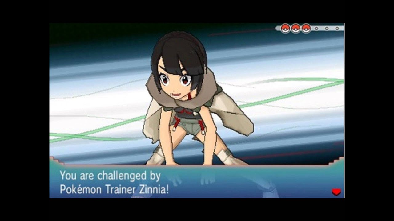 Pokemon Omega Rubin Alpha Sapphire Battle Theme Zinnia - YouTube